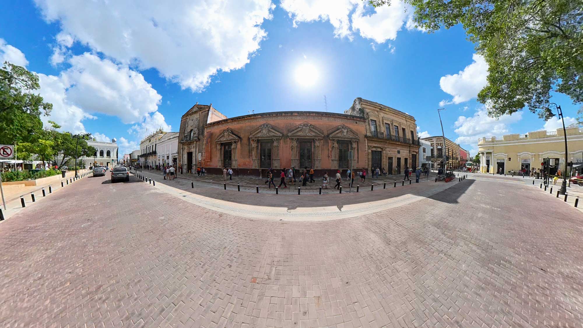 Fotografías de la Plaza Grande de Mérida Yucatán